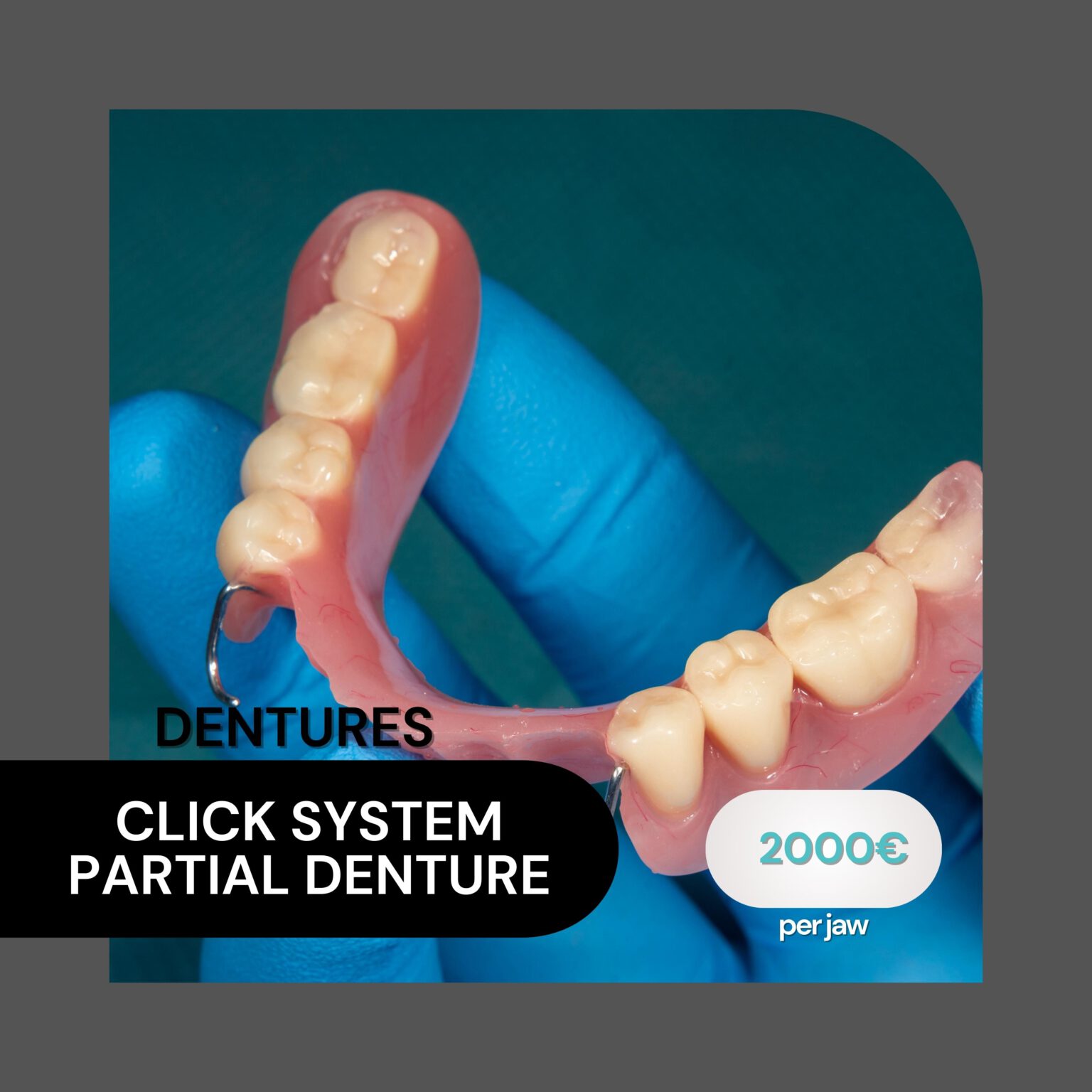 Click System/Partial Dentures – Smile in Turkey